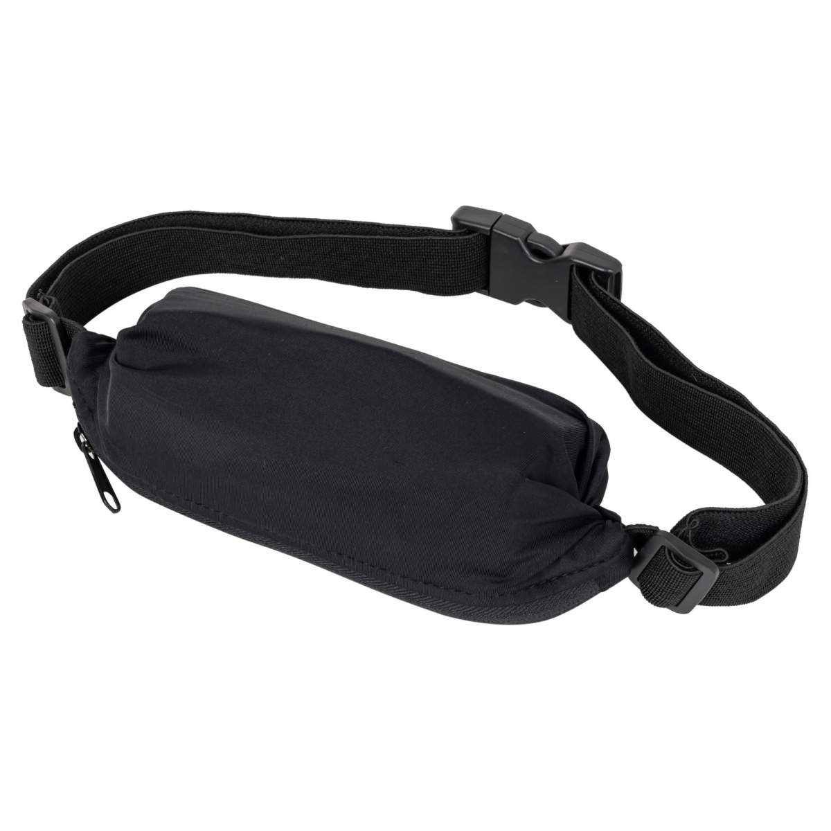 Expandable and Retractable Waist Pack with Zipper Pocket